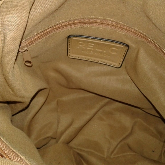 Relic | Bags | Relic Beige Tan Handbag Shoulder Bag M Size Purse | Poshmark